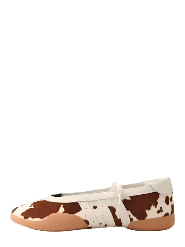Adidas Tarkwondo Mei Ballerina Shoes - Aurora Coffee/cloud White/gum