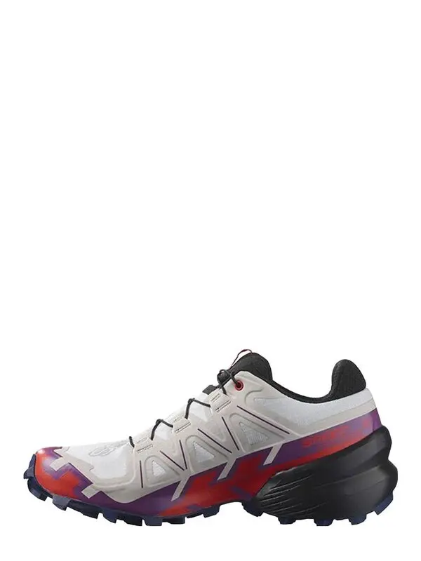 SALOMON Speedcross 6 Athletic Sneakers - White Purple Red