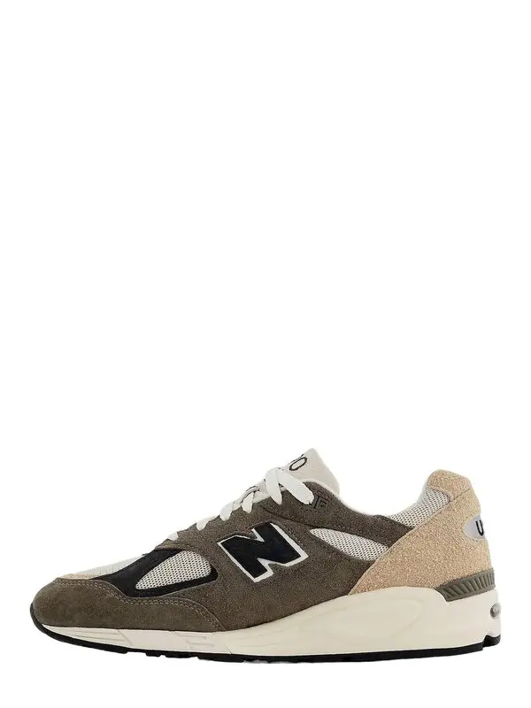 NEW BALANCE Made In Usa 990v2 Sneakers - Gray/brown/brown