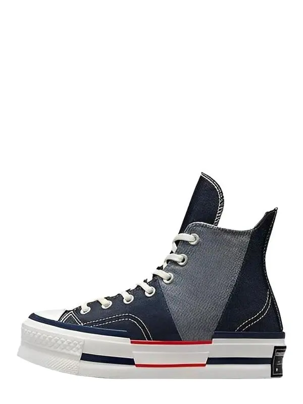 CONVERSE Chuck 70 Hi Plus Retro Denim High Top Sneakers - Black/gray