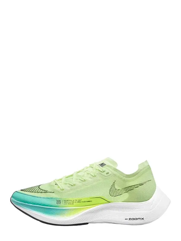 Nike Zoomx Vaporfly Next% 2 Running Sneakers - Barely Volt/black/dynamic Turq