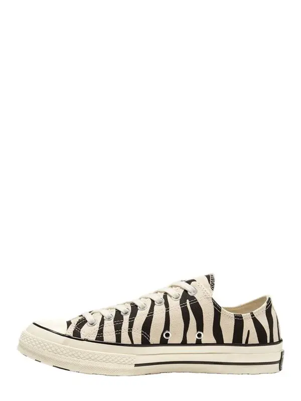 CONVERSE Chuck 70 Low 'archival Zebra Print - Black