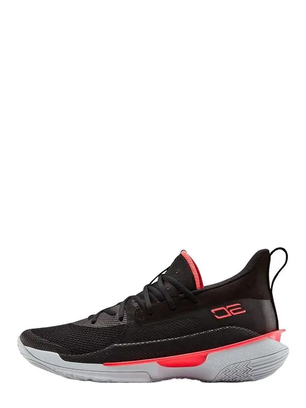 Under Armour Curry "beta Red" Sneakers - Black