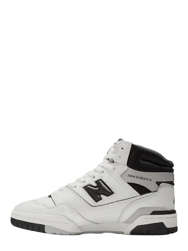 NEW BALANCE 650r High Top Sneakers - White/black/raincloud