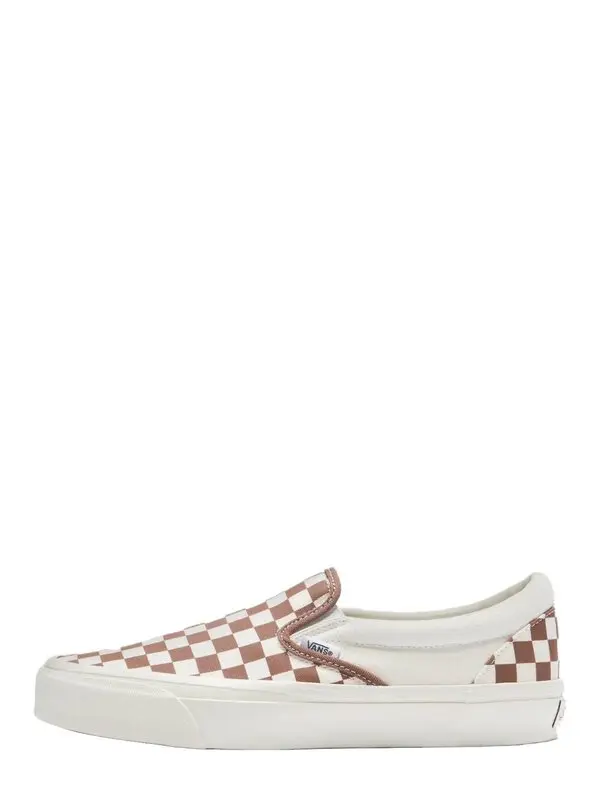 VANS Premium Slip-on 98 Sneakers - Brown/white