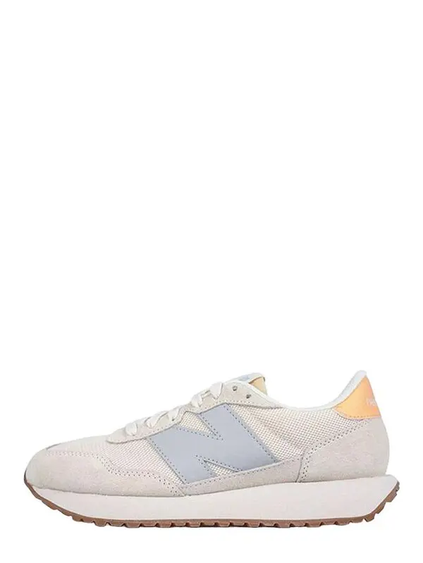 NEW BALANCE 237 "angora Light Mango" Sneakers - Beige/light Blue/orange