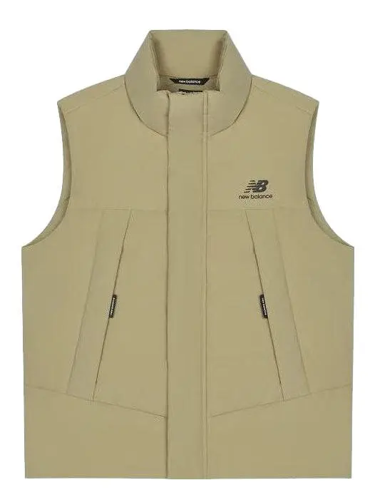 NEW BALANCE Puffer Vest - Green/black