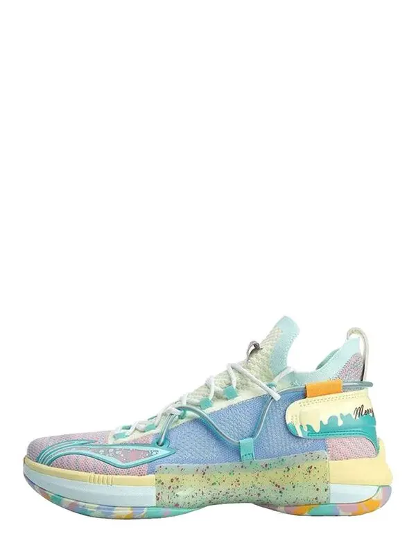 LI-NING Speed 6 Premium Basketball Sneakers - Blue/pink