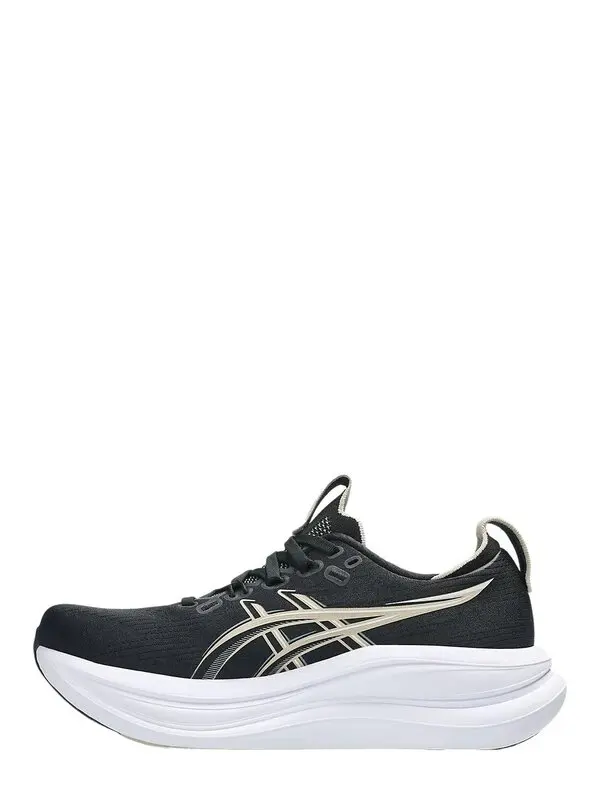 Asics Gel-nimbus 28 D Wide Running Shoes - Black/feather Grey'