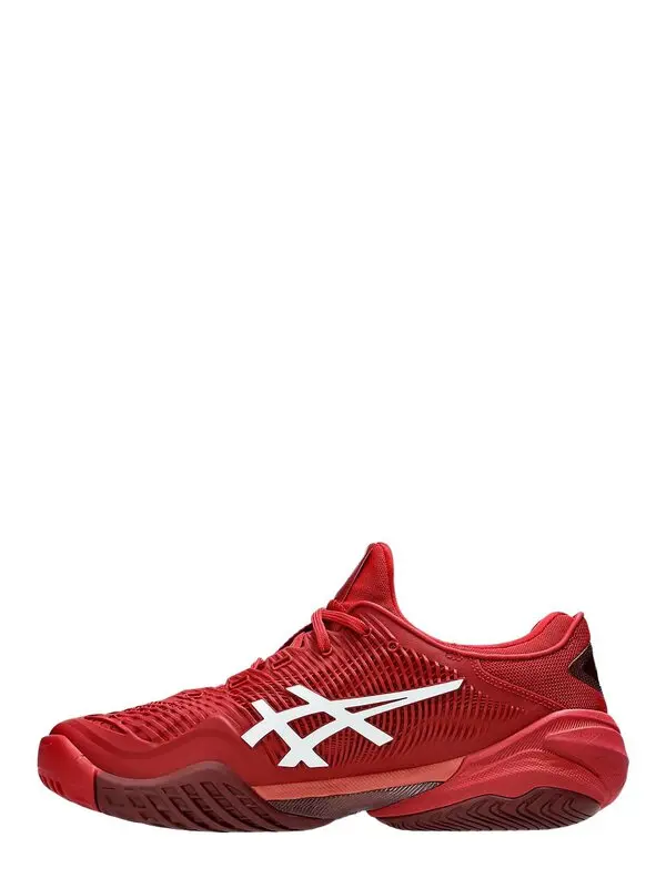 Asics Court Ff 3 Novak Tennis Sneakers - Red/white/brown