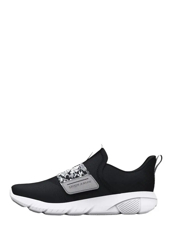 Under Armour Black Camo" Athletic Sneakers - Black/mod Grey/white