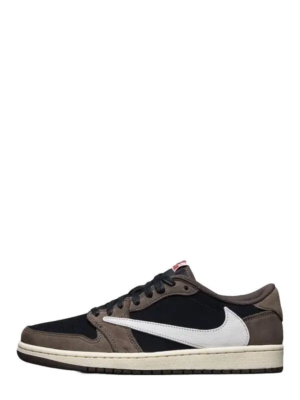 JORDAN 1 Low Og "travis Scott" Sneakers - Black/sail-dark Mocha-university Red
