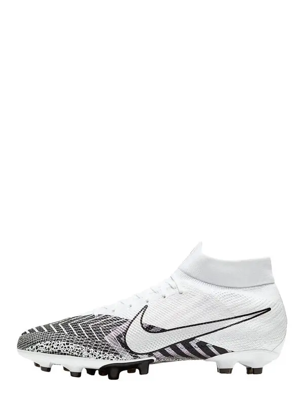 Nike Mercurial Superfly 7 Pro Mds Ag-pro Football Cleats - White/black