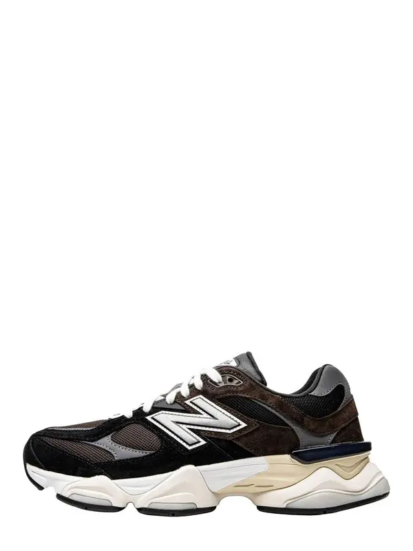 NEW BALANCE 9060 "brown Black" Sneakers - Brown/black