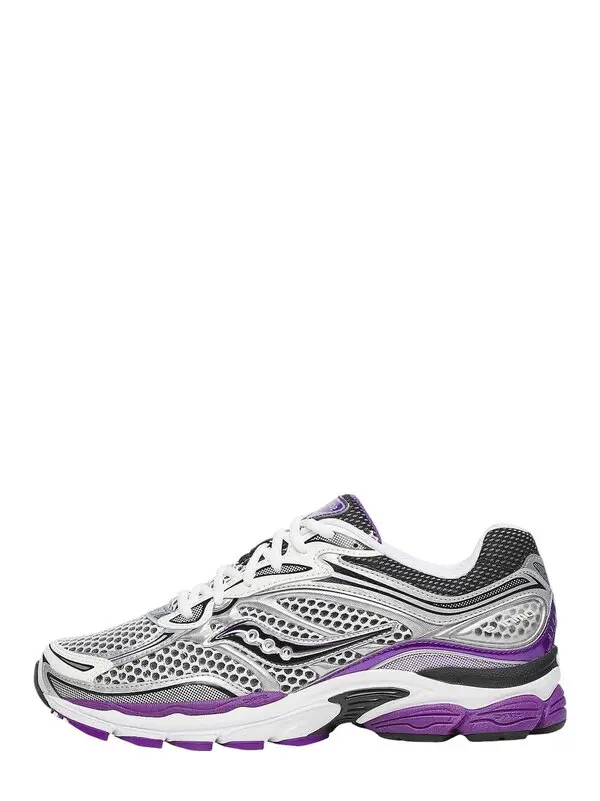 Saucony Progrid Omni Athletic Sneakers - Silver/purple