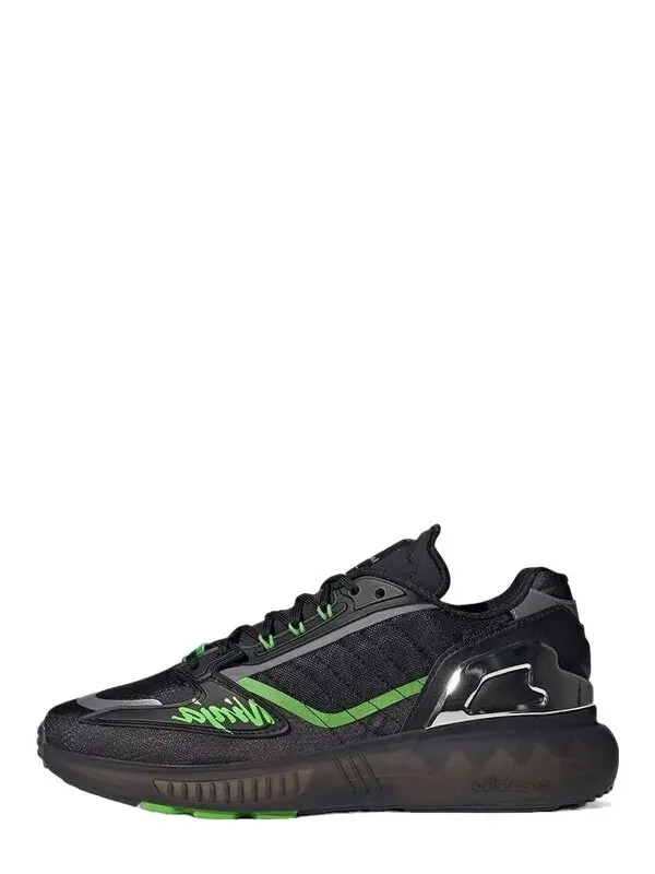 Adidas Zx 5000 Boost X Kawasaki Sneakers - Black/green