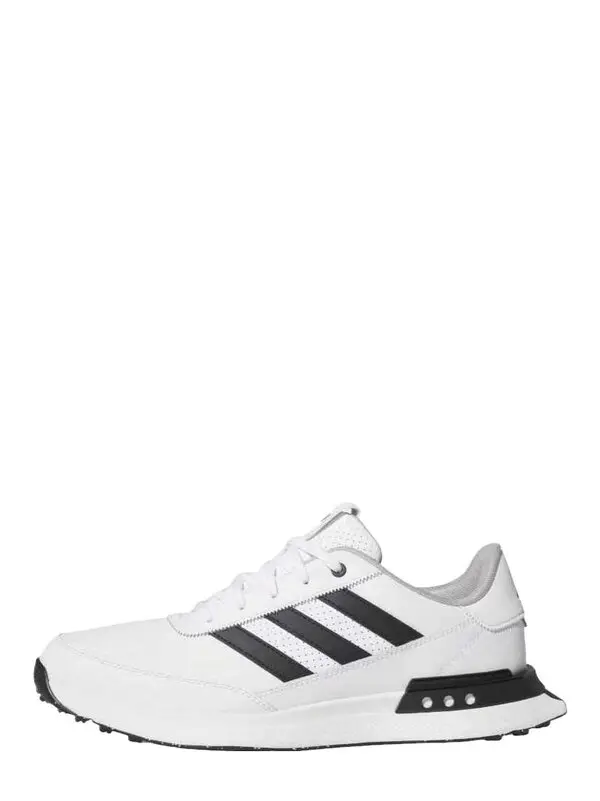 Adidas S2g 24 Leather Spikeless Golf Shoes - White/black