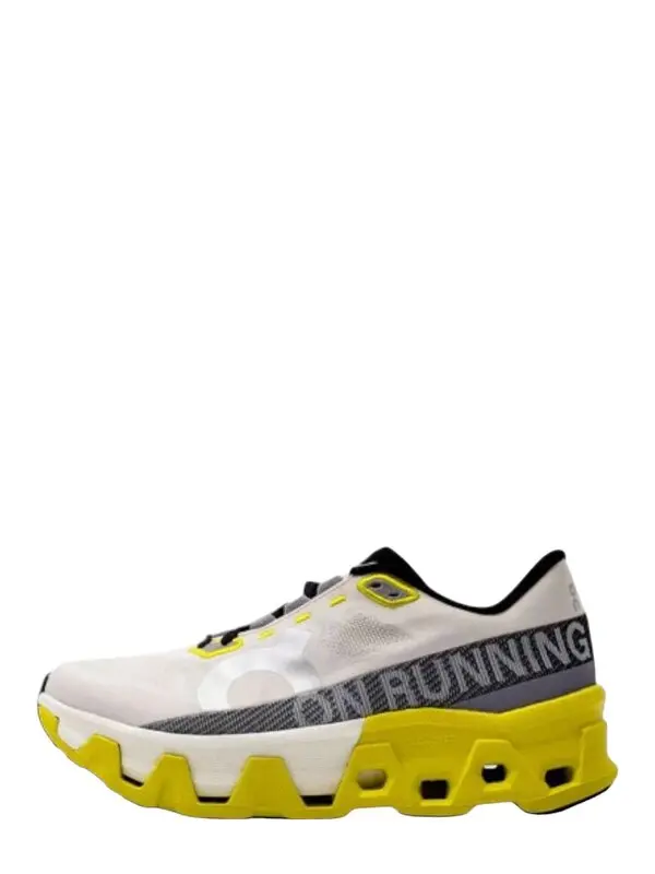 On Cloudmonster Hyper Athletic Sneakers - Dew/lime