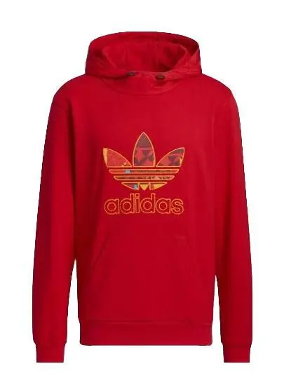 Adidas Originals Cny Limited Multi-color Logo Printing Hoodie - Default Color