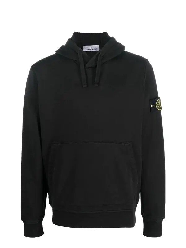 Stone Island Hoodie - Black