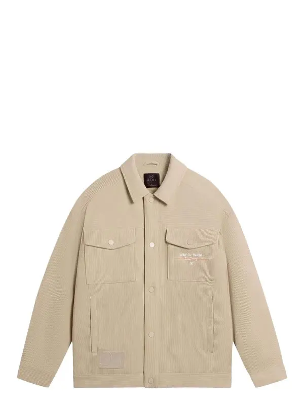 LI-NING Way Of Wade Logo Corduroy Jacket - Khaki