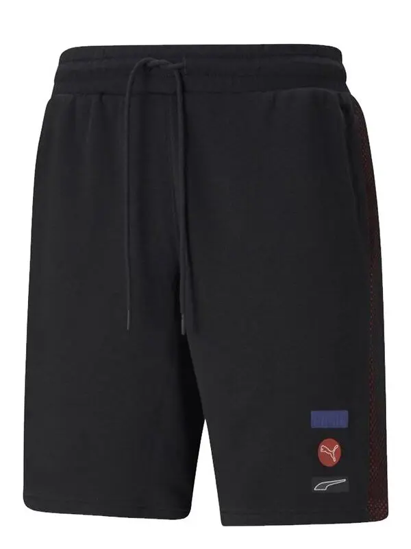 PUMA Running Training Splicing Knit Sports Shorts - Default Color