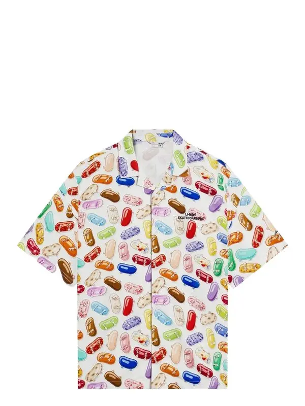 LI-NING X Phil Hackett & Pablo Ientile Loose Fit Shirt - Multi-color