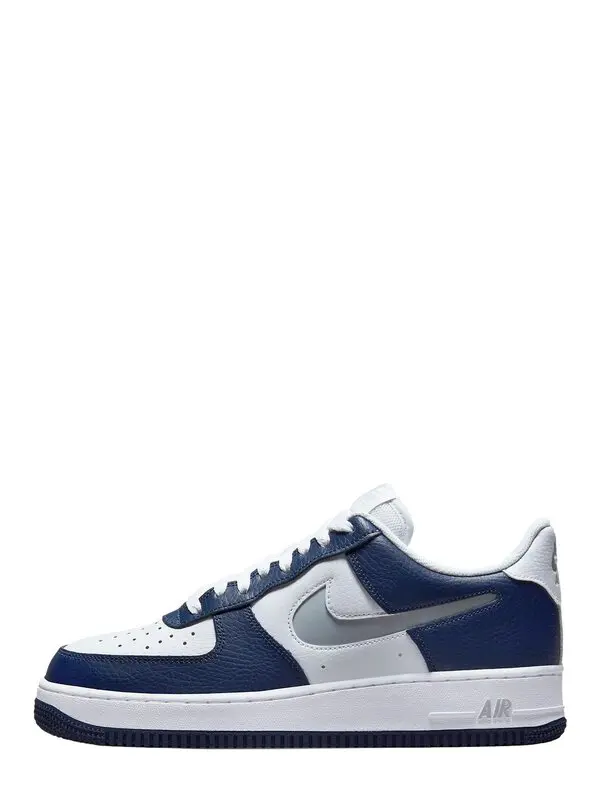 Nike Force 1 '07 Lv8 Low Top Sneakers - Blue/white