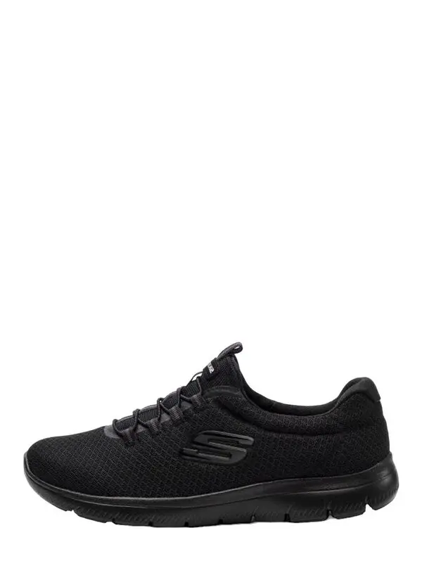 Sketchers Summits Low Top Sneakers - Black