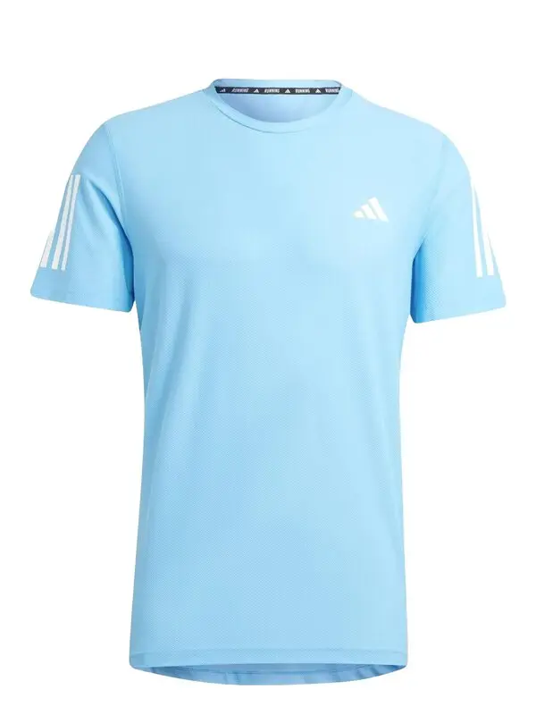 Adidas Own The Run T-shirt Asia Sizing 'light Blue - Semi Blue Burst