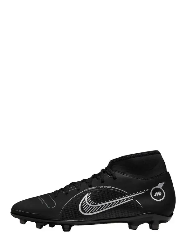Nike Mercurial Superfly Club Mg Football Boots - Black/silver