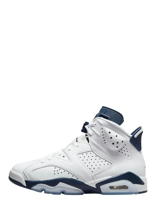 JORDAN Retro "midnight Navy" 2022 High Top Sneakers - White/midnight Navy