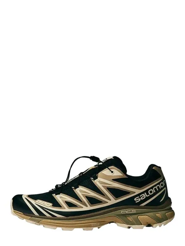 SALOMON Xt-6 Sneakers - Black/kelp/moss
