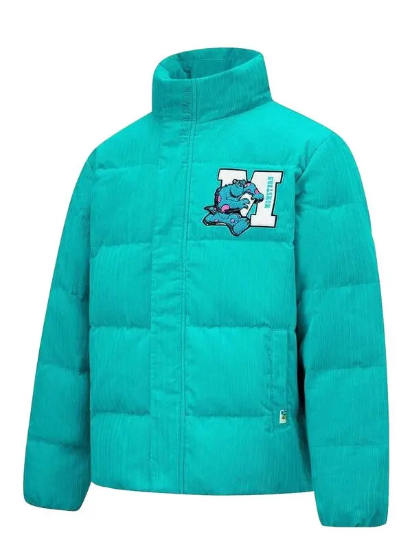 LI-NING X Disney Monster University Graphic Down Jacket - Teal