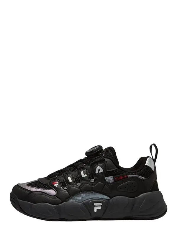 FILA Athletic Sneakers - Black/silver