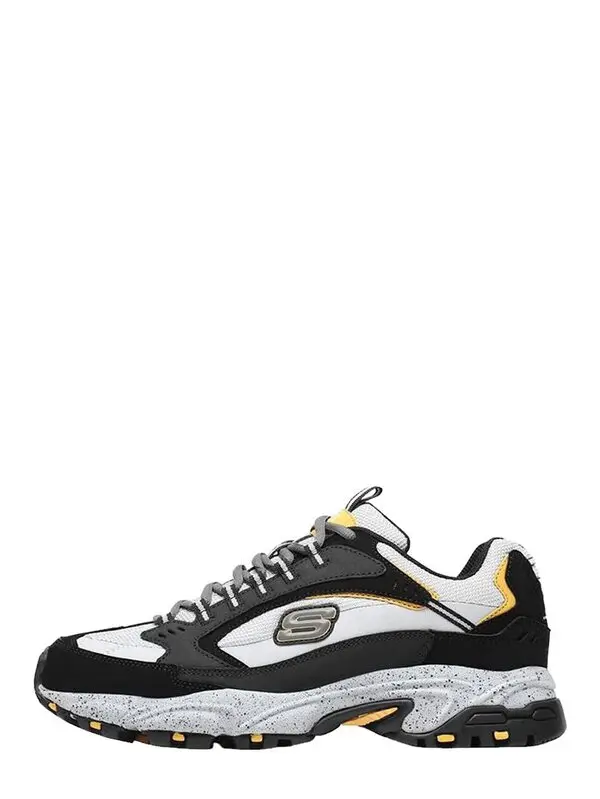 Sketchers Stamina Low Top Sneakers - Black