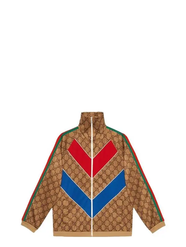 Gucci Gg Monogram Track Jacket - Default Color