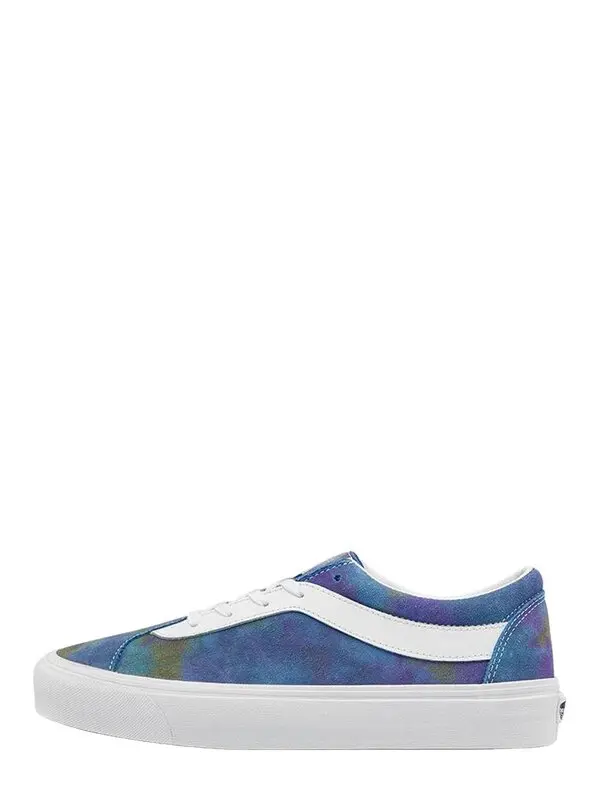 VANS Bold Ni "tie Dye Suede" Low Top Sneakers - Purple/white