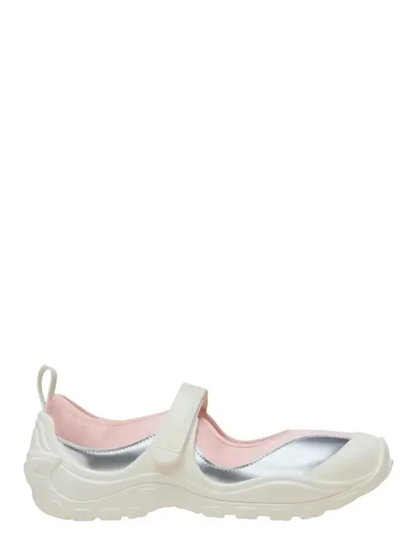 CROCS Exp Terre Ballet Mary Jane - Silver/chalk