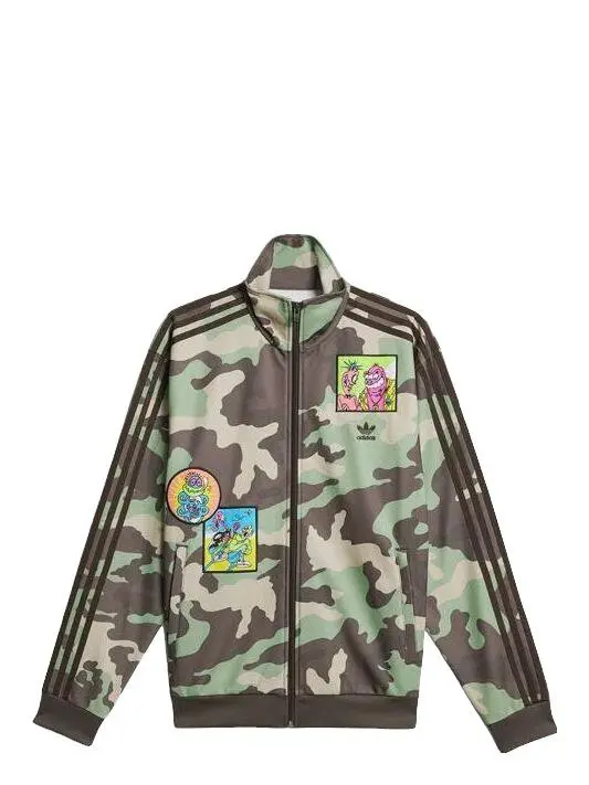 Adidas Originals X Jeremy Scott Camouflage Track Jacket - Multicolor