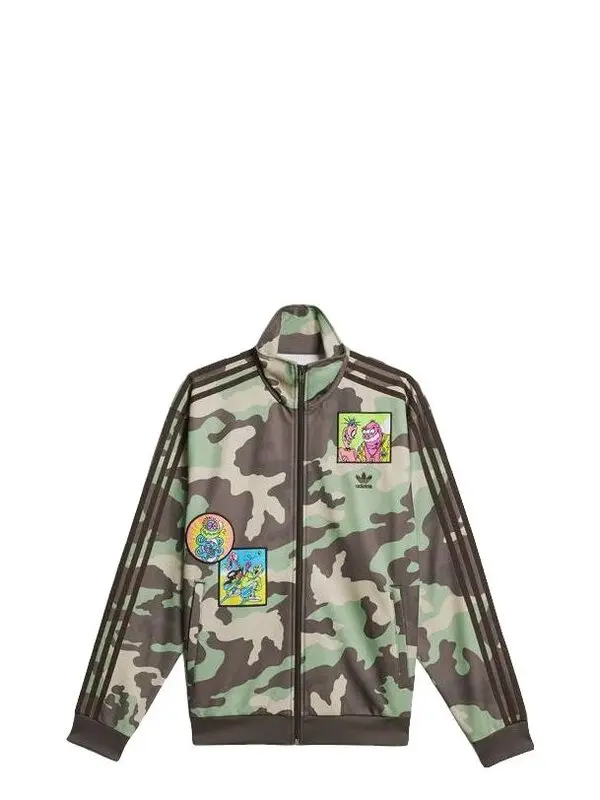 Adidas Originals X Jeremy Scott Camouflage Track Jacket - Multicolor