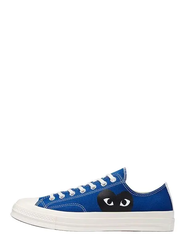 CONVERSE Comme Des Garcons Play X Chuck Taylor All Star 1970s Sneakers - Blue/black