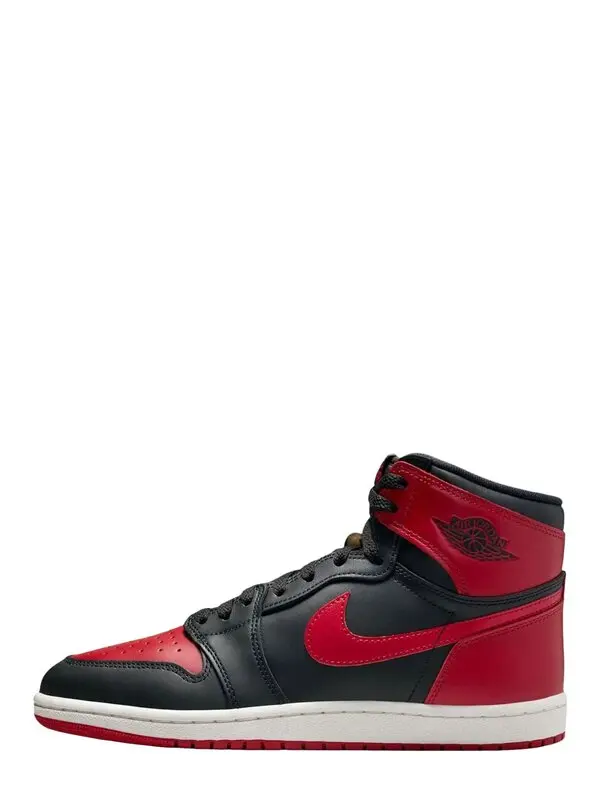 JORDAN 1 High '85 Bred Sneakers - Black/red