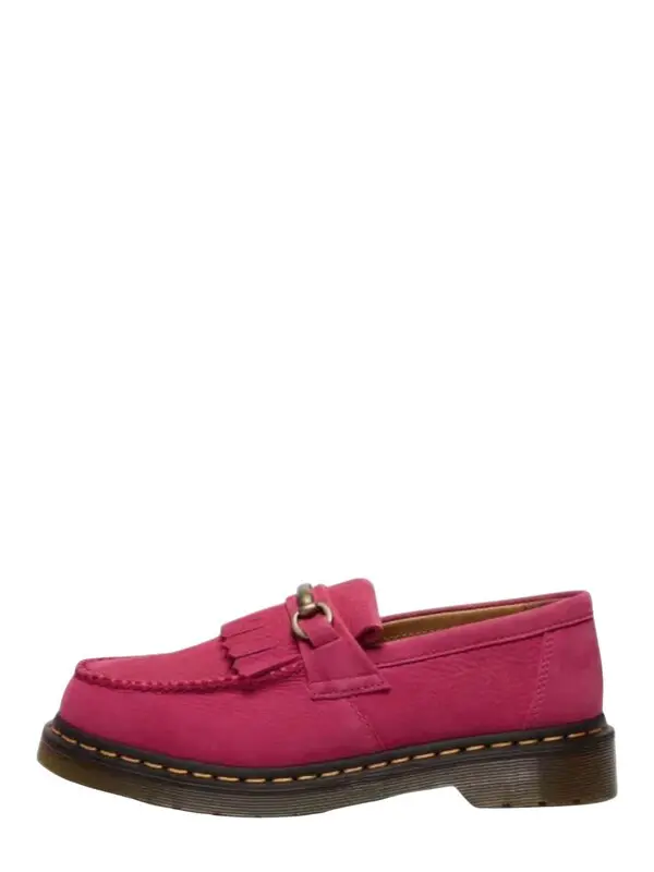 Dr. Martens Adrian Snaffle Milled Nubuck Loafers - Fuchsia Pink