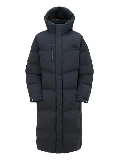 The North Face Long Puffer Jacket - Black