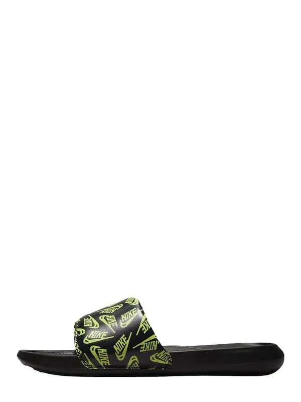 Nike Victori One Slide - Black/volt