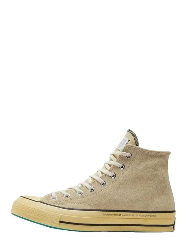 CONVERSE Thisisneverthat X Chuck 70 High Top Sneakers - Multi-color/light Yellow/pinkred