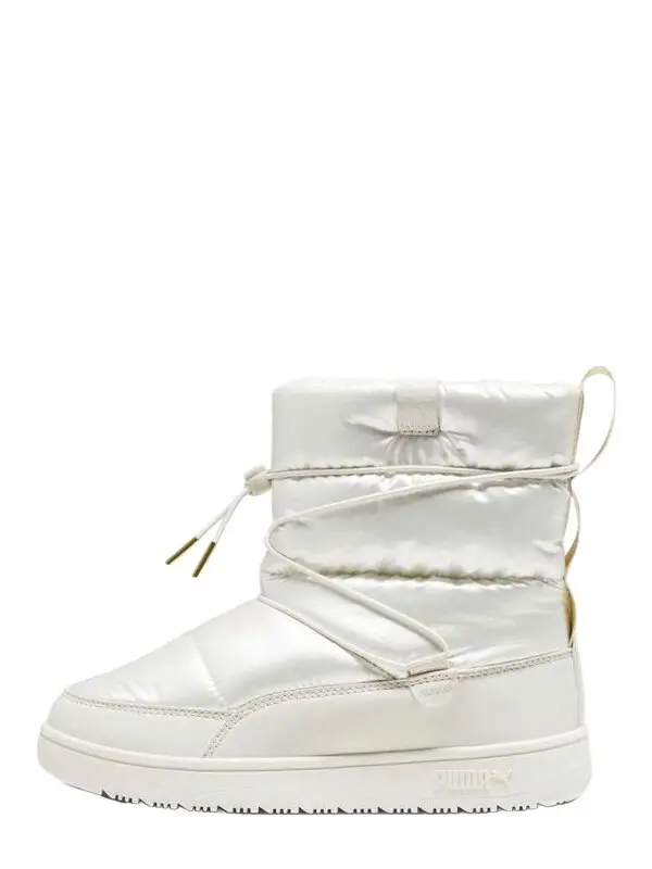 PUMA Snowbae Wns Patent High Top Boots - White