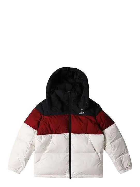NEW BALANCE Puffer Jacket - White/black/red