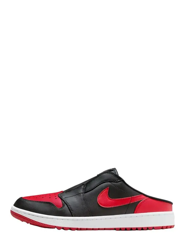 JORDAN 1 Mule Golf 'bred - Black/white/varsity Red